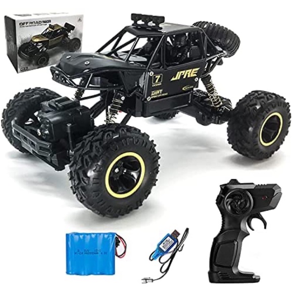 Toys | Rc Remote Control Car Off Road Monster Truck Fourwheel Drive ...
